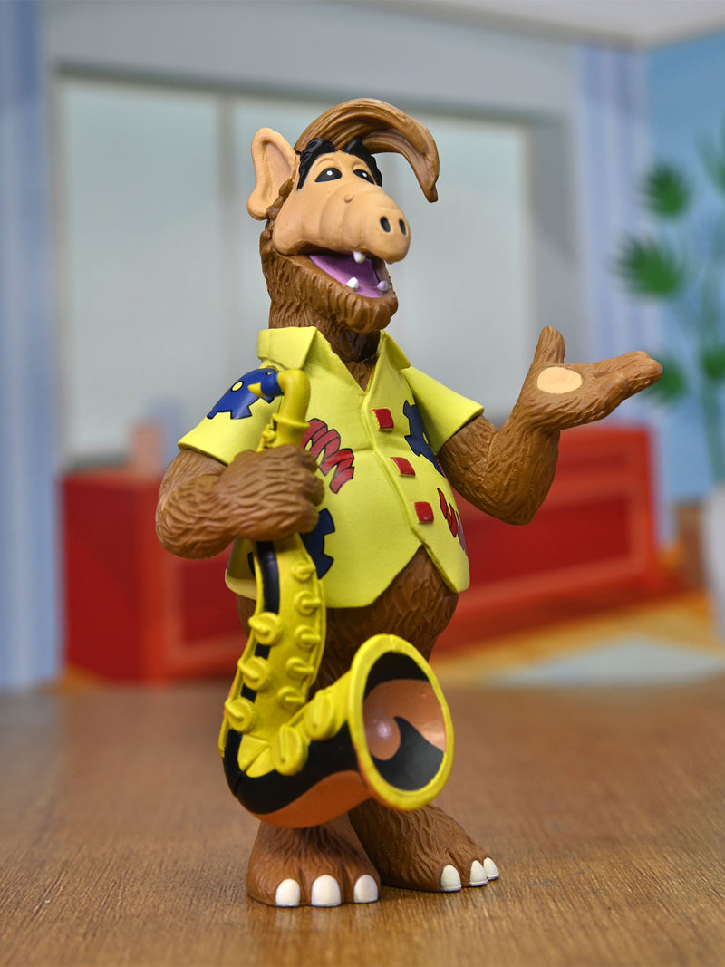 Alf with Saxophone Toony Classic - 6" Scale Action Figure - Alf - NECA ...