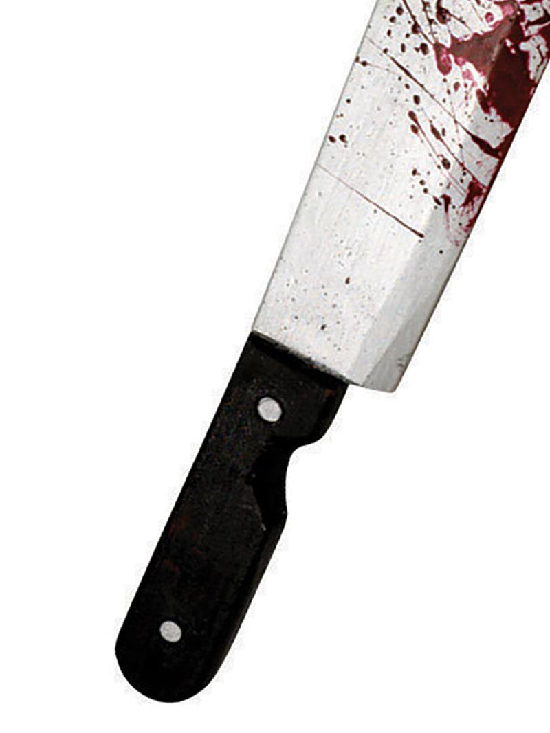Bloody Cleaver Knife Toy Weapon | Costume World NZ