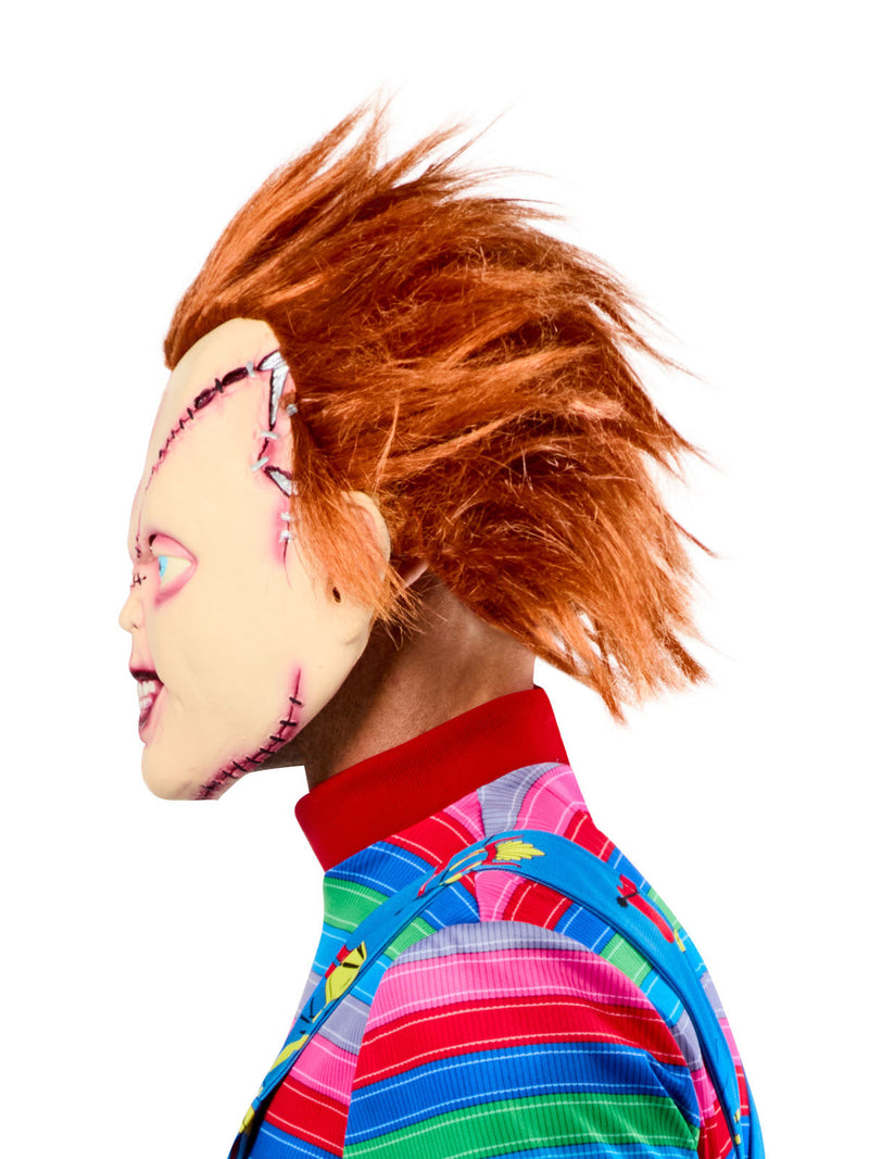 Chucky Stitched Up 3/4 Mask for Adults - Child's Play | Costume World NZ