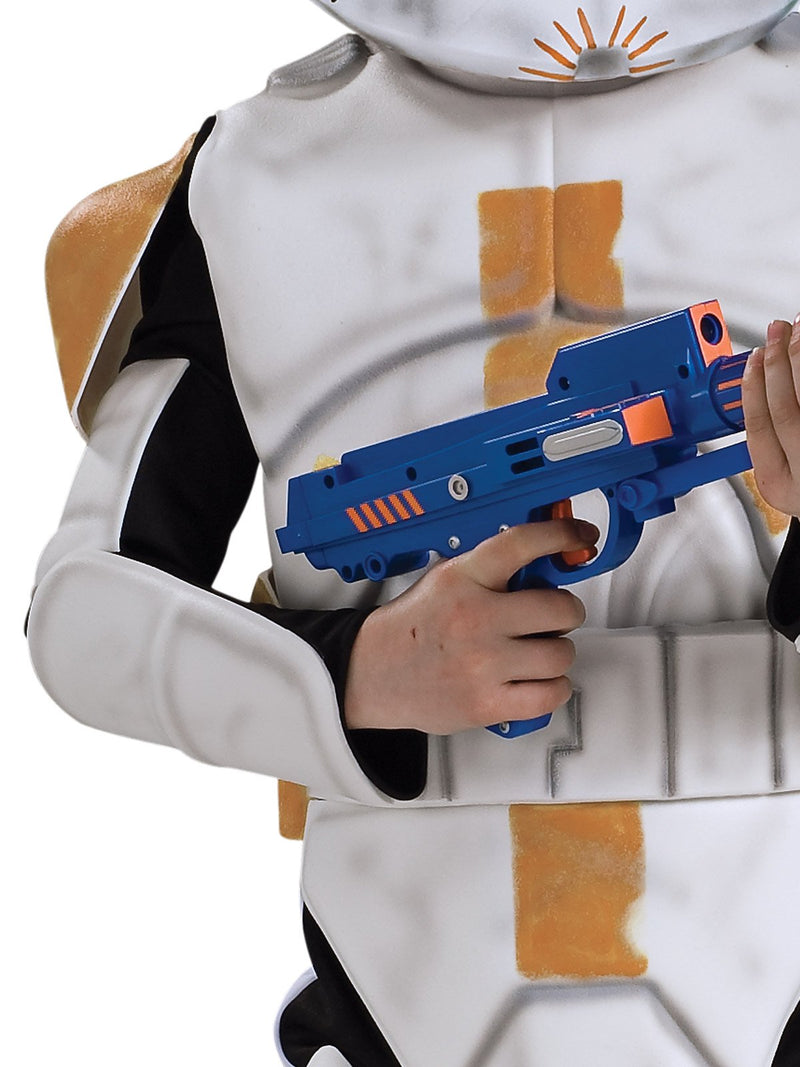 Clone Trooper Commander Cody Deluxe Costume for Kids - Star Wars ...
