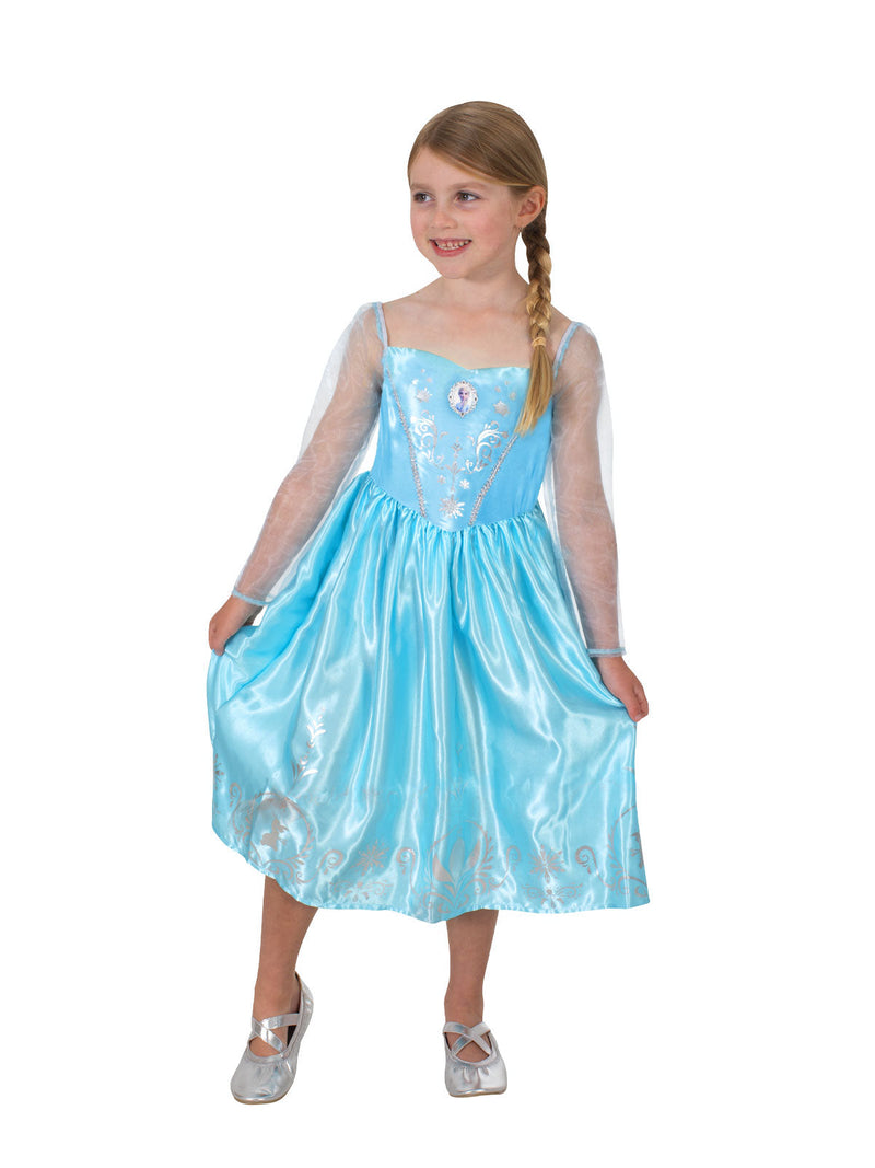 Elsa Deluxe Cloak Costume for Kids - Disney Frozen | Costume World NZ