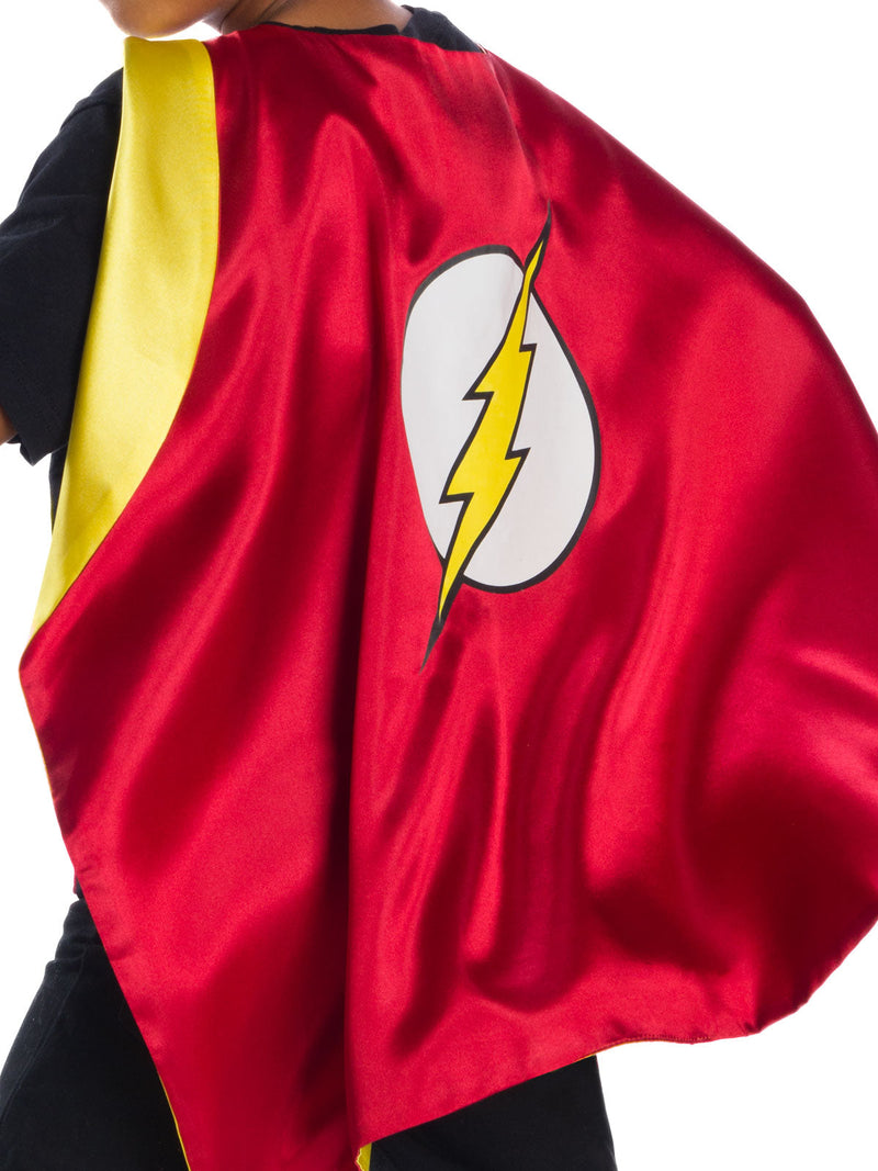 Flash Cape and Mask Set for Kids - DC Comics | Costume World NZ