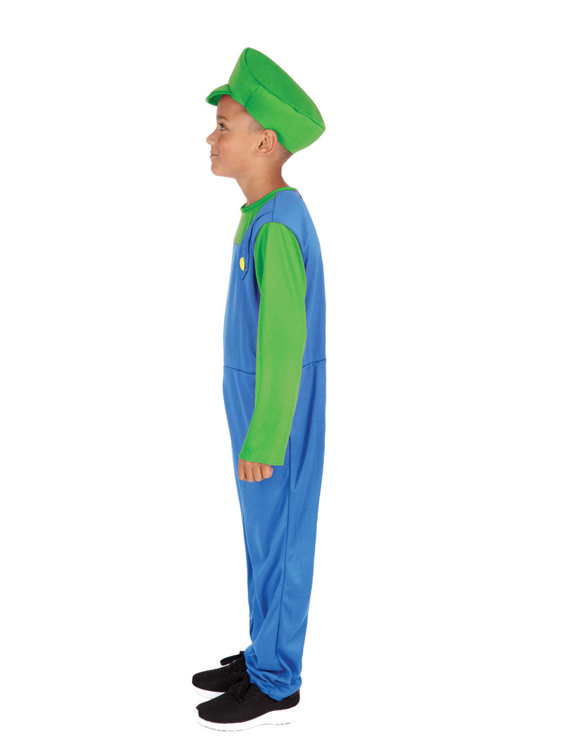 Green Plumber Costume for Kids | Costume World NZ