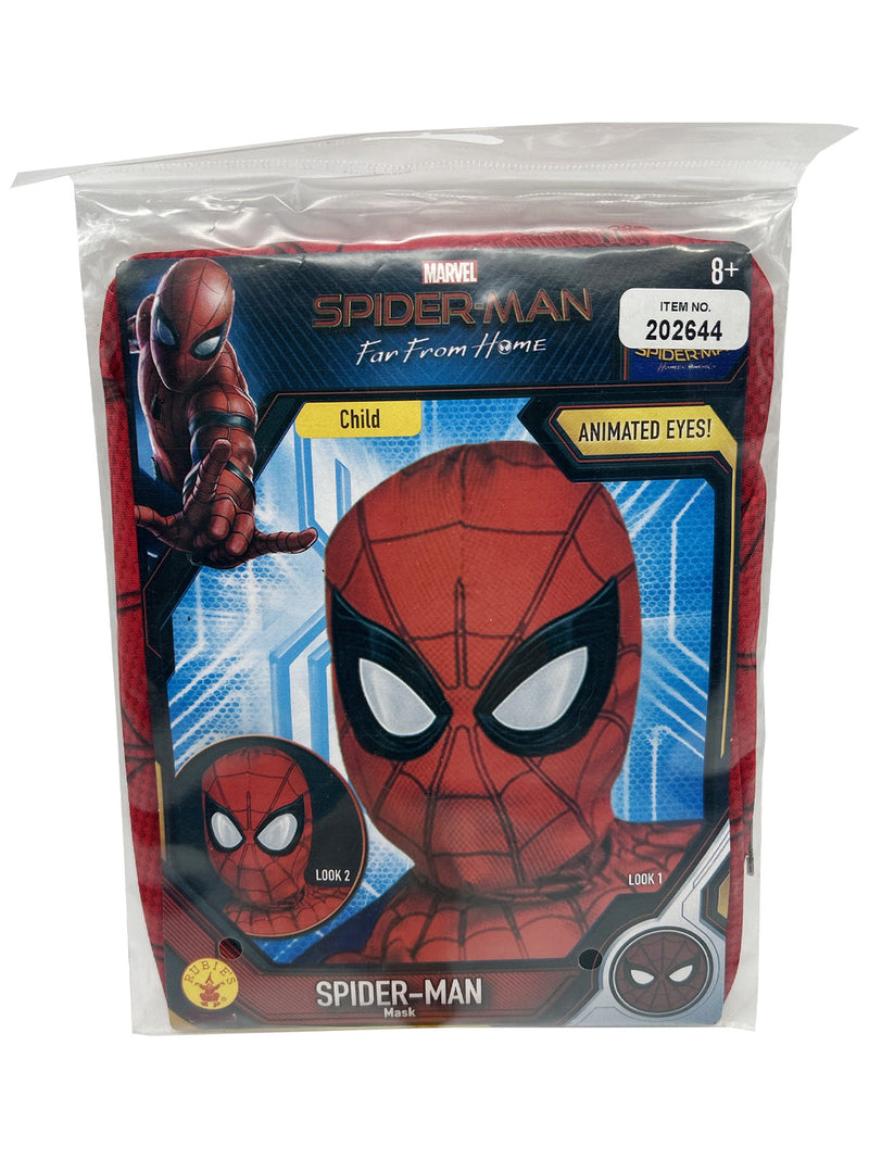 Spider-Man Deluxe Fabric Mask for Kids - Marvel Spider-Man No Way Home ...