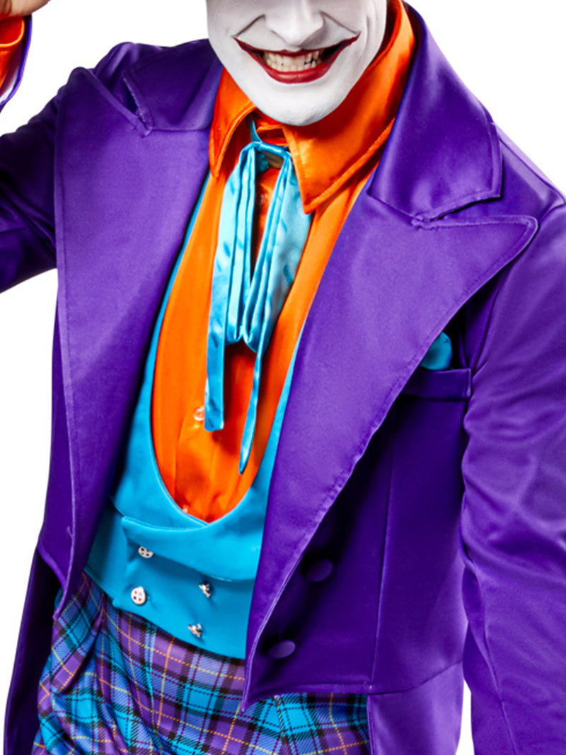 The Joker Deluxe Costume for Adults - DC Comics | Costume World NZ