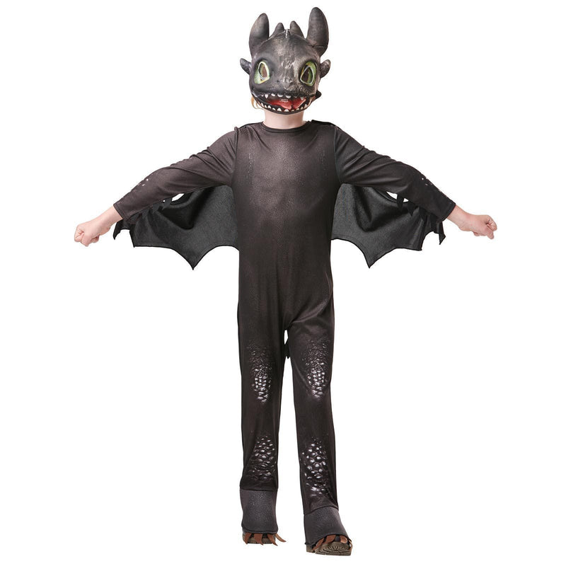 Toothless Night Fury Deluxe Costume for Kids - How to Train Your Drago ...