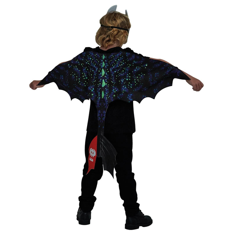 Toothless Night Fury Glow in the Dark Accessory Set for Kids - How to ...