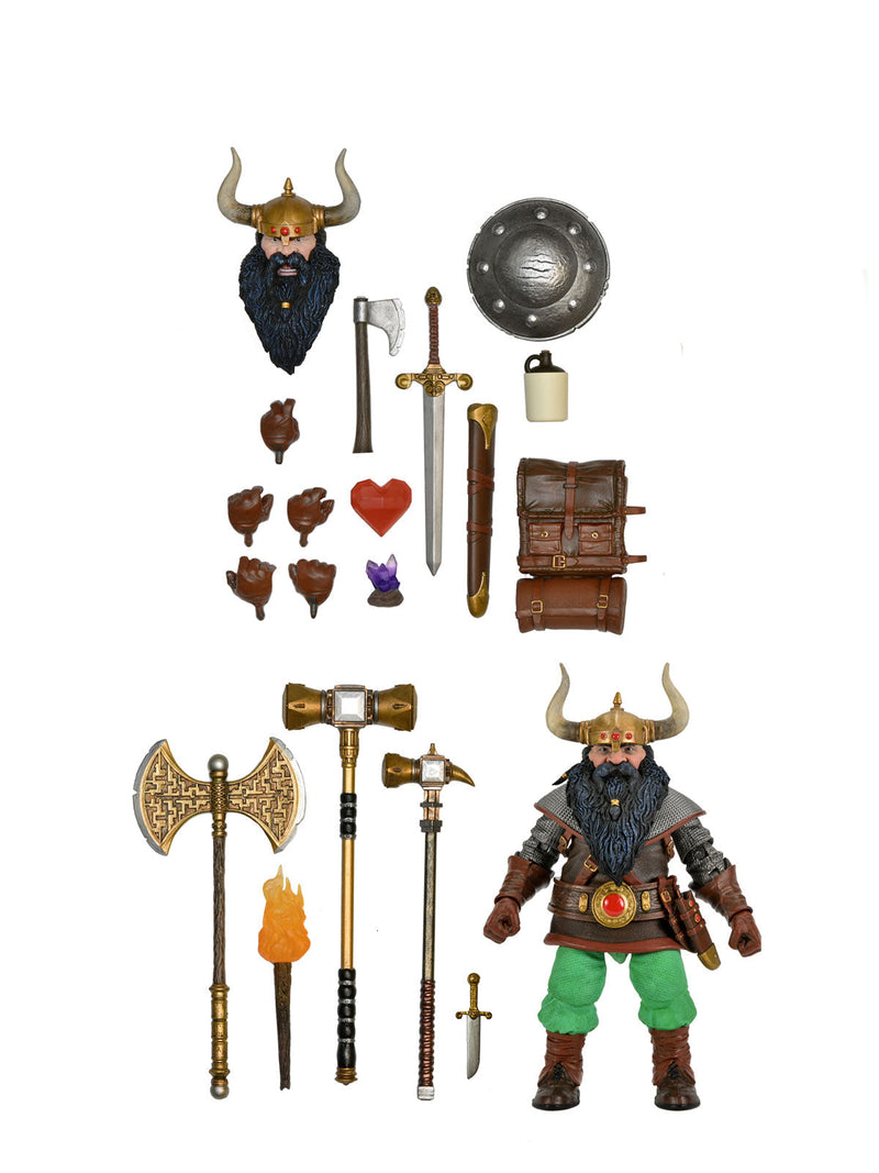 Ultimate Elkhorn the Good Dwarf Fighter - 7" Scale Action Figure - Dun ...