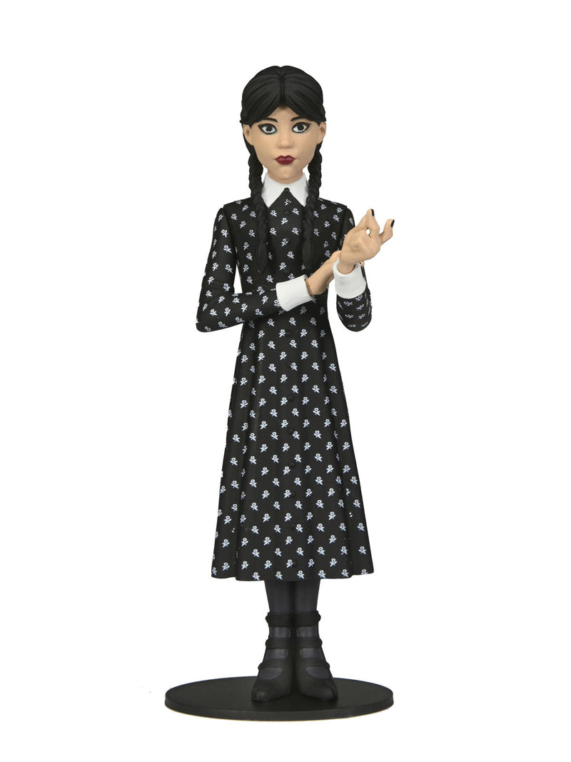 Wednesday Addams Classic Dress Toony Terrors - 6” Scale Action Figure ...