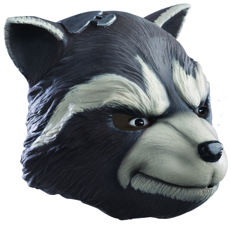 Rocket Raccoon Overhead Mask for Adults - Marvel Guardians of the Gala ...