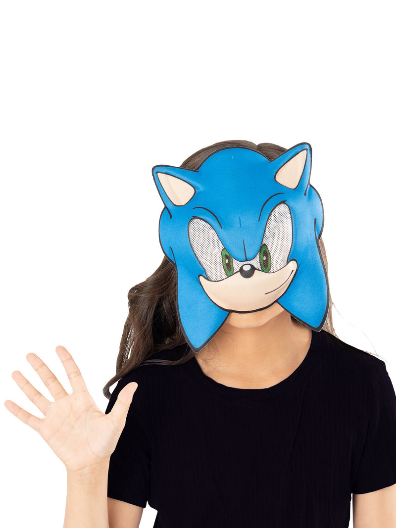 Sonic the Hedgehog Half Mask for Kids - Sonic the Hedgehog | Costume ...