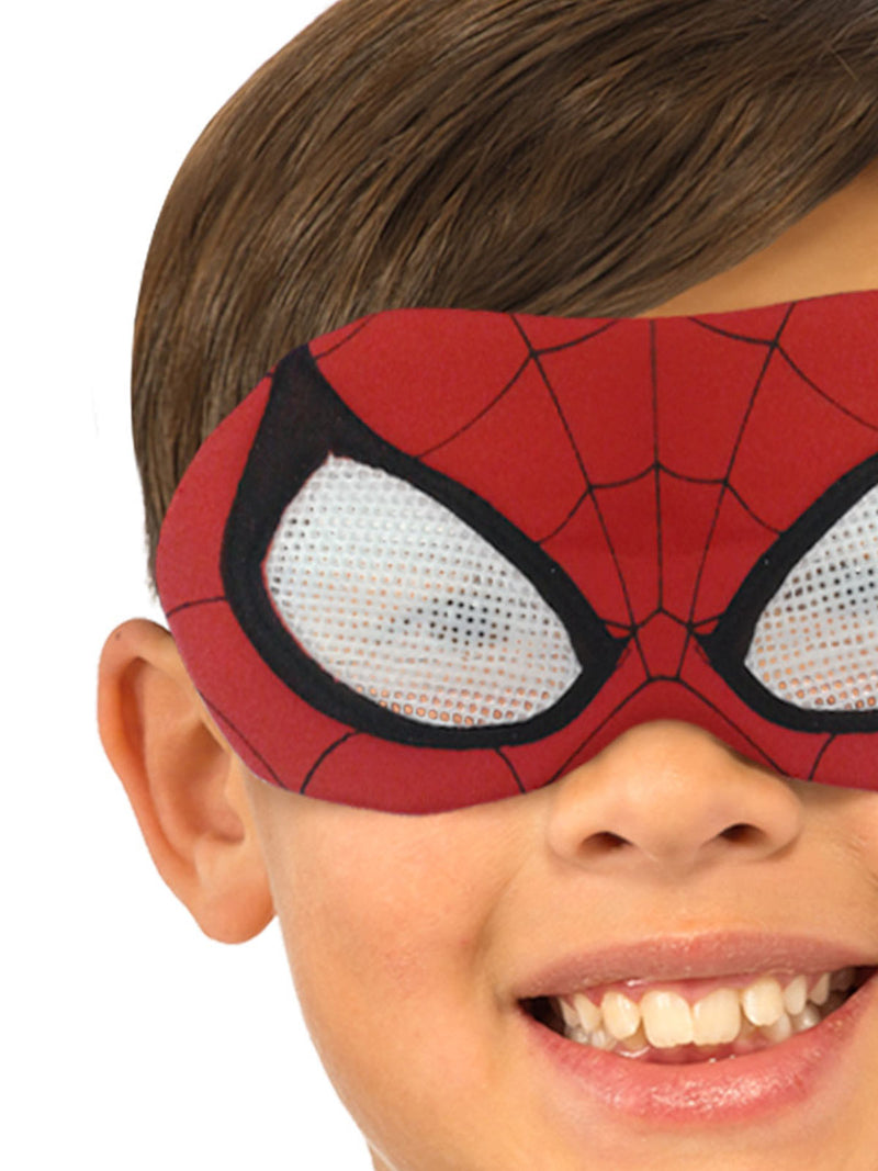 Spider-Man Plush Eye Mask for Kids - Marvel Spider-Man | Costume World NZ