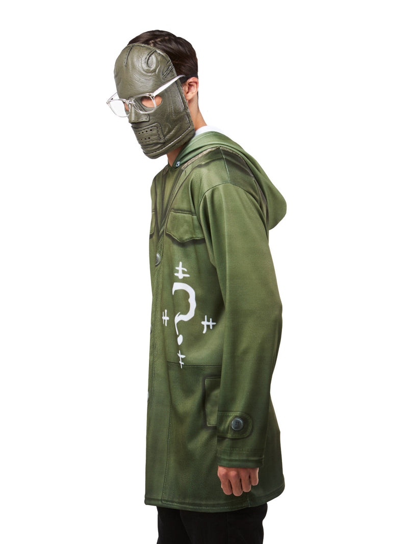 The Riddler Costume Top for Adults - The Batman | Costume World NZ