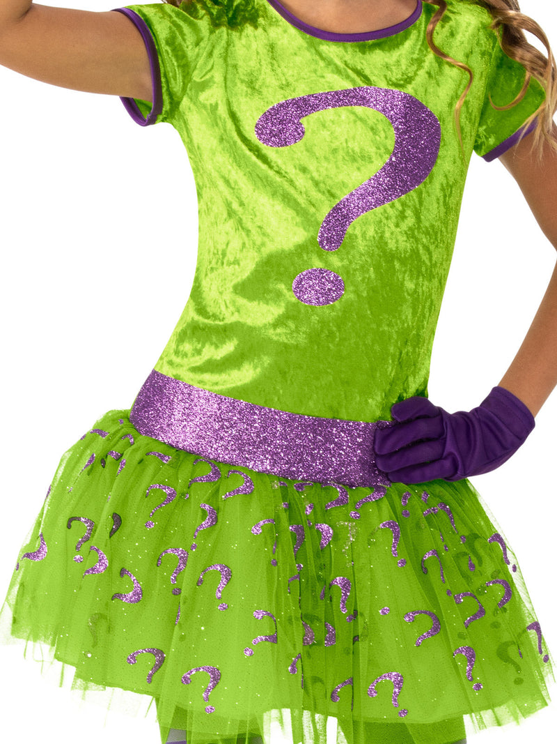 The Riddler Deluxe Tutu Costume for Kids - DC Comics | Costume World NZ